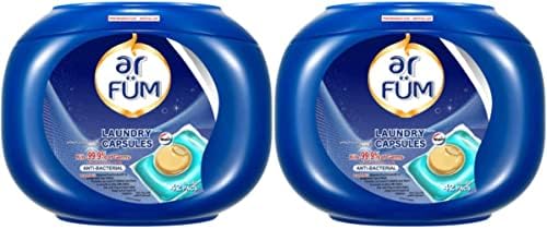 AR FUM PODS, 99.9% Anti-Bacterial Laundry Detergent, 42 Capsules ...