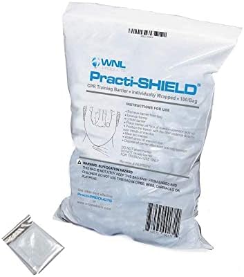 سعر WNL Products WL3100IW CPR Practi-Shield Manikin Training Protectors ...