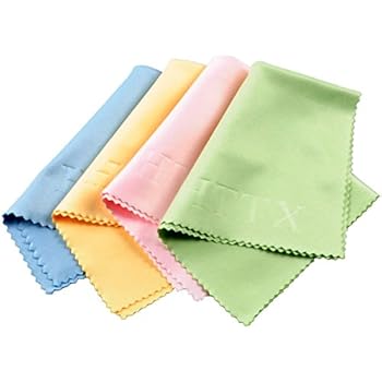 Amazon.com: ColorYourLife 10-Pack Microfiber Cleaning Cloths for Smart ...