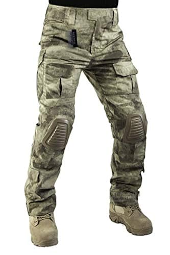 ZAPT Tactical Pants with Knee Pads Airsoft Hunting BDU Combat Pant Army ...