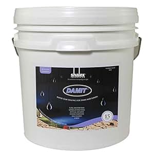 Amazon.com : DamIt - Rapid Leak Sealer for Dams and Ponds 15L : Garden ...