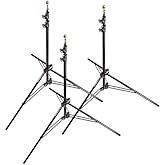 Amazon.com : Manfrotto 1052BAC 93" Air Cushioned Aluminum Compact Stand ...