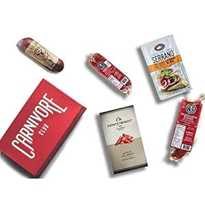 Amazon.com : Carnivore Club Box - Includes 4 to 6 Cured Meats - Meats ...