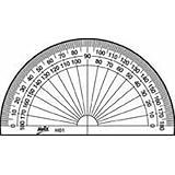 Helix H01040 10cm 180 Degree Protractor: Amazon.co.uk: Office Products