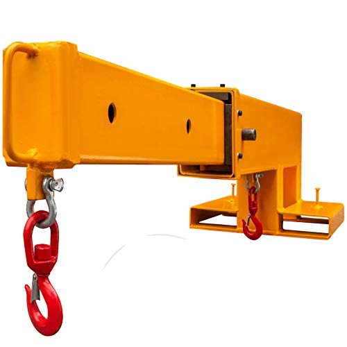 VEVOR Forklift Mobile Crane 5500lbs Capacity, Forklift Crane Attachment ...