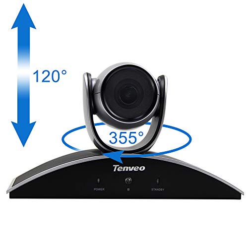 Tenveo VX3 1080p HD Video Conference Camera USB With PTZ, 3X Zoom, Plug ...