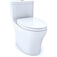 TOTO MS646124CUMFG01 Aquia IV OnePiece Elongated Dual Flush 1.0 and 0.8 ...