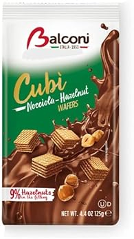 سعر Balconi Cubi Nocciola Hazelnut Wafers 125 g فى السعودية | بواسطة ...
