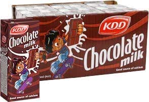 KDD Chocolate Flavored Milk 180ML (18 PACK): Amazon.com: Grocery ...