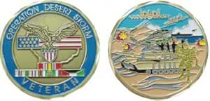 Amazon.com: Operation Desert Storm Veteran Challenge Coin ...