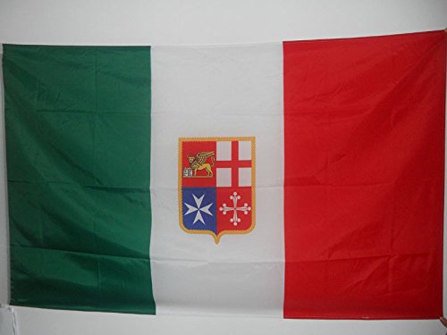 Amazon.com : AZ FLAG Italy Navy Civil Ensign Flag 3' x 5' for a Pole ...