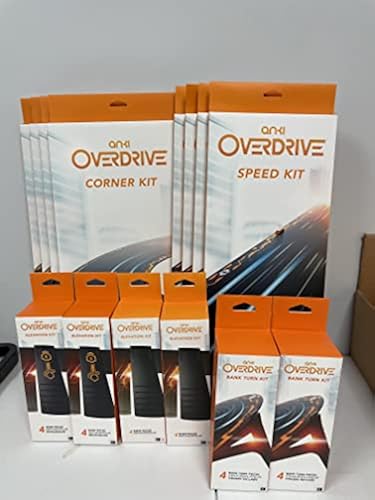 NXGEN Anki Overdrive Expansion Track Bundle - 2X Bank Turn Kits, 4X ...