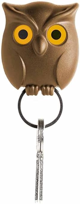 Owl Key Holder - Night Owl brown: Amazon.co.uk: Kitchen & Home
