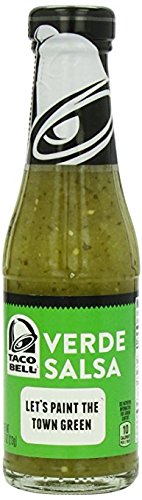 Amazon.com : Taco Bell Verde Salsa Sauce 7.5oz Bottles (Pack of 5 ...
