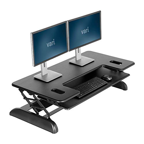 Vari - VariDesk Cube Plus 48 (Discontinued Model) - Two-Tier Cubicle ...