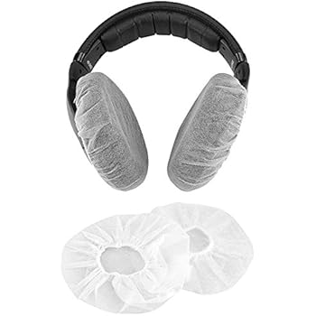 Amazon.com: Stretchable Headphone Covers/Disposable Sanitary Earcup ...