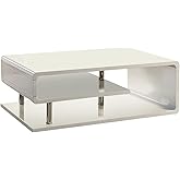 Amazon.com: Furniture of America Ninove I White High Gloss End/Side/Nesting Tables : Home & Kitchen