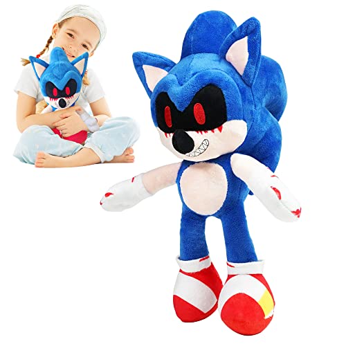 15.5 Inch Sonic Exe Plush, Evil Sonic.exe Stuffed Plush Toy, Sonic The ...