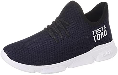 Testa Toro Microfiber Lace-up Training Sneakers for Men - Navy - 45 EU ...