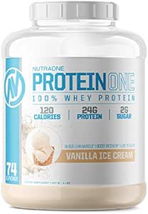 Amazon.com: ProteinOne Whey Protein by NutraOne — Promote Recovery and ...