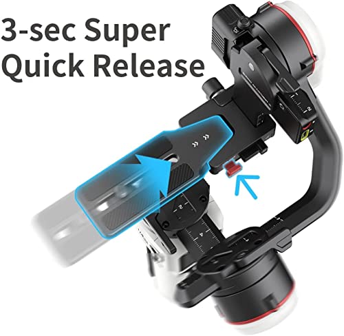 Zhiyun Crane M3 3-Axis Handheld Gimbal Stabilizer for Light Weight DSLR ...