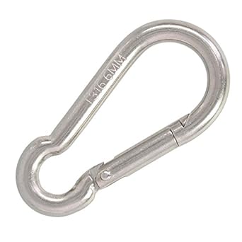 1/4" Stainless Steel Spring Snap Link: Amazon.com: Industrial & Scientific