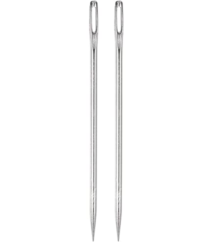 Large Needles For Hand Sewing 5-Pack 6” Stainless Steel Trussing ...