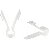 Amazon.com: THE CIMPLE CO Stucco and Drywall Cable Clips for Coaxial ...