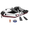 PEXMOR 7.5ft Inflatable Dinghy Boat 0.9mm PVC Sport Tender Fishing Raft ...