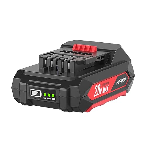 populo 20V Max Lithium ion 2.0Ah Battery Pack PPLBP,Only Suitable 20V ...
