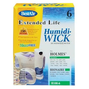 Amazon.com: RPS Products Inc H100-6 Humidifier Filter: Home & Kitchen