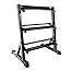 Amazon.com : CAP Barbell Unisex-adult Workouts 3 Tier Dumbbell Rack Blk ...