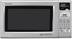Amazon.com: Sharp R-820JS 0.9-Cubic Foot Grill 2 Convection Microwave ...