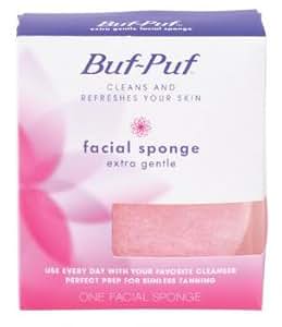 Amazon.com : Buf-Puf Reusable Facial Sponge, Extra Gentle, 1 ea ...