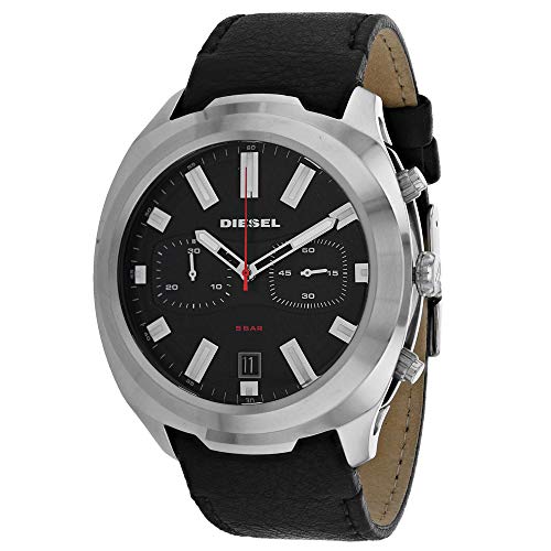 Diesel Mens Chronograph Quartz Watch with Leather Strap DZ4499 ...