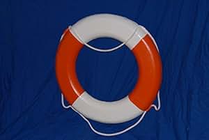 Amazon.com: 30" Blue & White Decorative Nautical Life Ring: Home & Kitchen