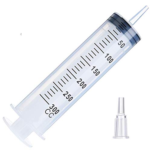 300/350ml Syringe, Reusable Extra Large Plastic Syringes for Glue ...