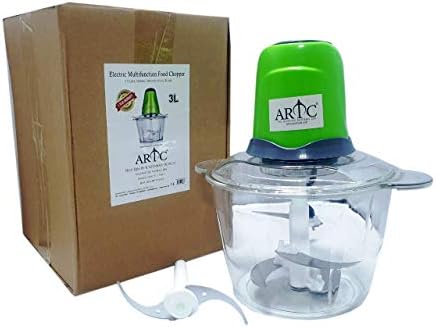 ARTC Food Chopper Electric Meat Grinder Machine Kitchen Aid Mini Food Processor 3L Grinder for ...