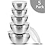 Premium Stainless Steel Mixing Bowls with Airtight Lids (Set of 5 ...