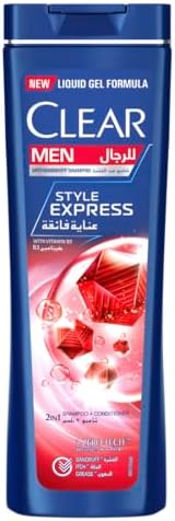Clear Men Anti-Dandruff Shampoo Style Express 2In1, 200Ml price in ...