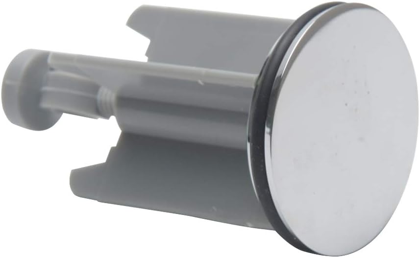 Sink Plug,Chrome Brass Basin Pop Up Plug Bathtub Chock Slotted Stopper ...