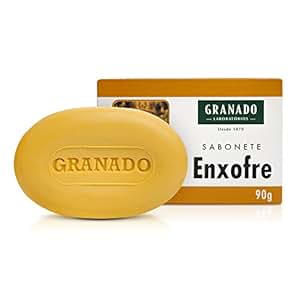 Amazon.com: Granado Sulphur Single Soap Bar 3.2 Oz. From Brazil: Health ...