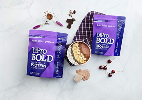 BiPro Bold Milk & Whey Protein Powder Isolate for Every Lifestyle ...