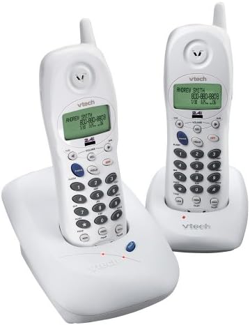 Amazon.com : V-Tech VT-T2435 2.4 GHz Dual Handset Phone with Call ...