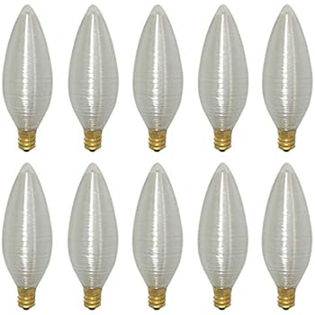 Satco S3404 40 Watt 310 Lumens C11 Incandescent Soft Whtie 2700K ...