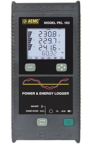 AEMC Instruments 2137.62 - PEL-103 Power & Energy Logger (WITH Display ...