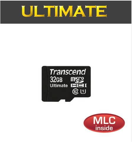 Transcend Micro SDHC U1 Ultimate - Tarjeta de memoria Micro SD de 32 GB UHS-I (90MB/s 600x ...