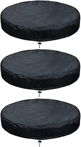 Amazon.com: 3 Pack 55 Gallon Drum Lid Cover Fits Most Water Barrel and ...