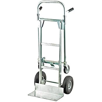 Harper Trucks 850 lb Capacity Aluminum Convertible Hand Truck and Dolly ...