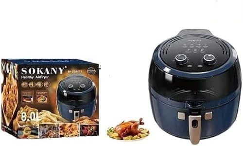 Sokany SK-8033 fryer 8 liters 1800 watts- 8L Sukany Frying Pan 1800W International Warranty ...